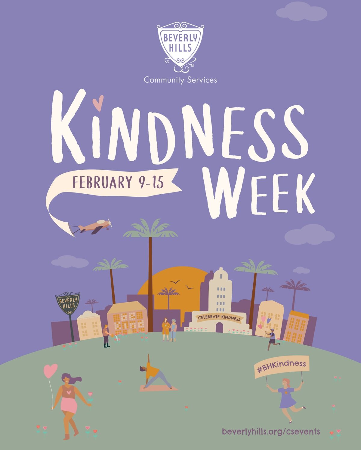 Beverly Hills Celebrating Kindness Week Through February 15